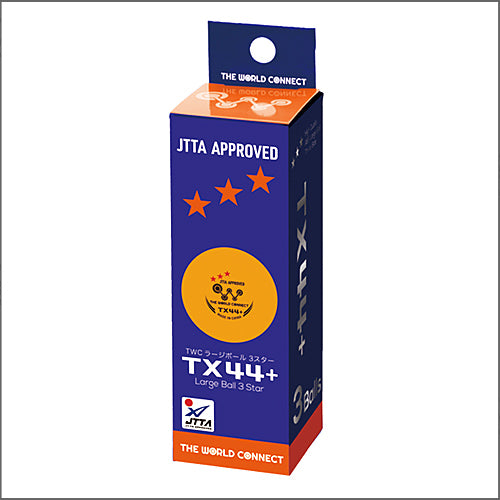 TWCラージボール3スターTX44+ 3球入 – 卓球市場